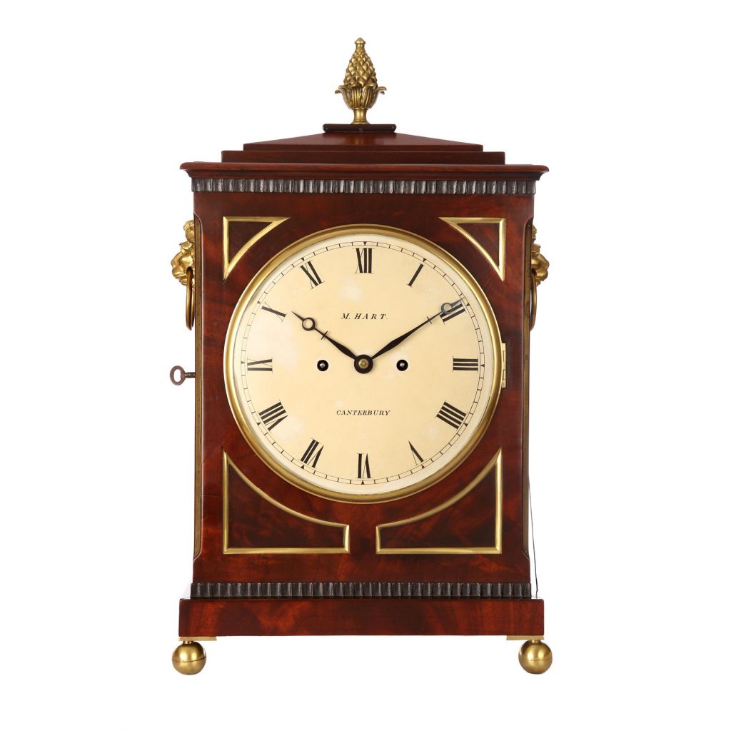 HART OF CANTERBURY STRIKING FUSEE BRACKET CLOCK – The Antique Clock Company