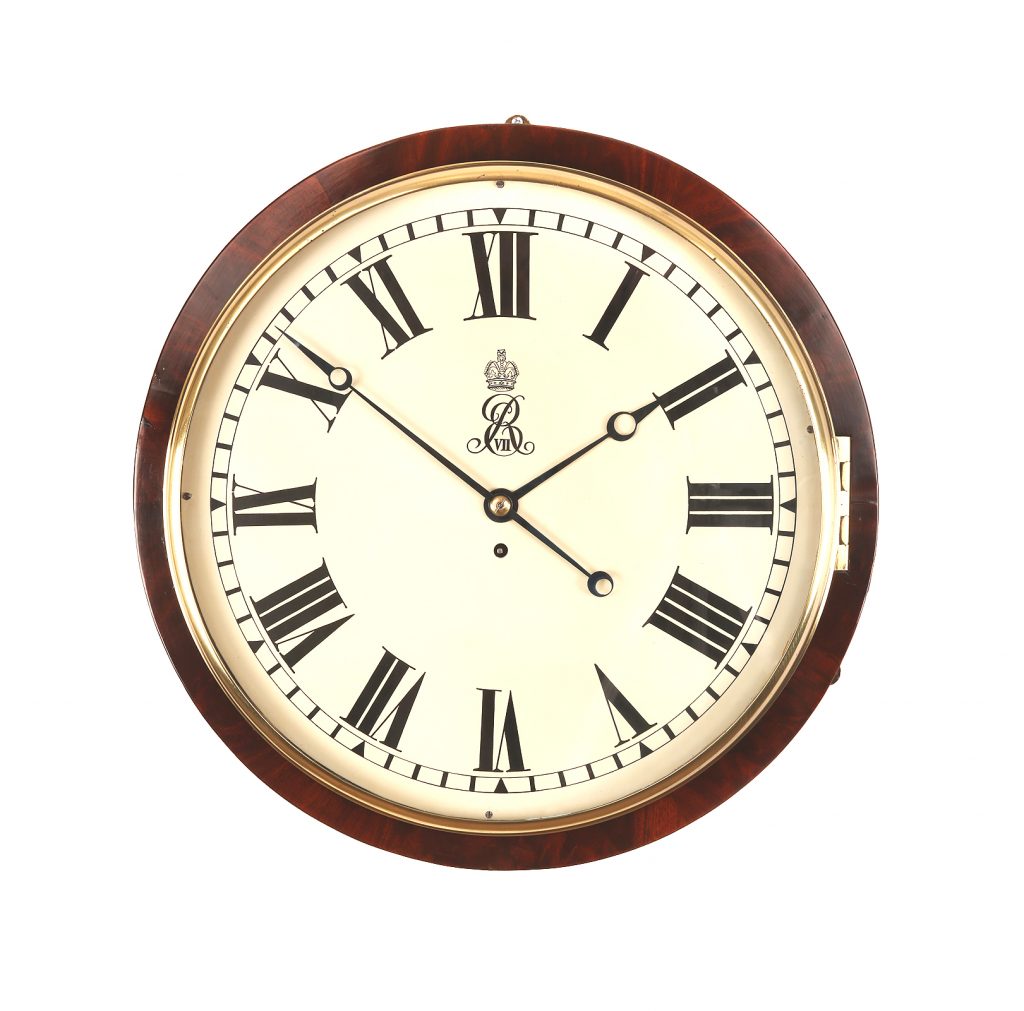 REMARKABLY LARGE DRUMHEAD DIAL CLOCK – The Antique Clock Company