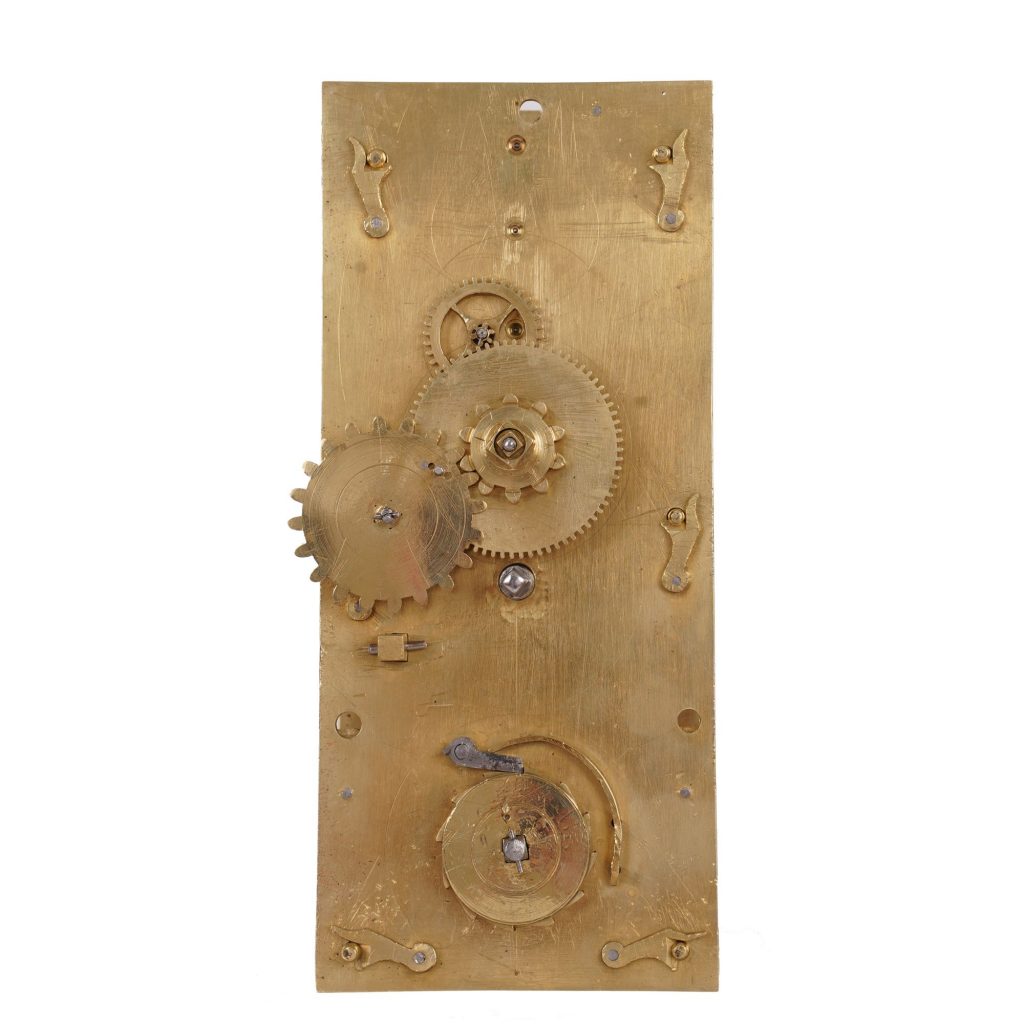 JOSEPH KNIBB EBONISED TIMEPIECE TABLE CLOCK – The Antique Clock Company