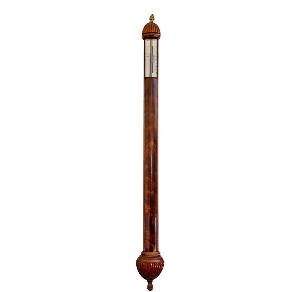 A REPRODUCTION STICK BAROMETER IN THE STYLE OF ALEXANDER ADIE – The ...
