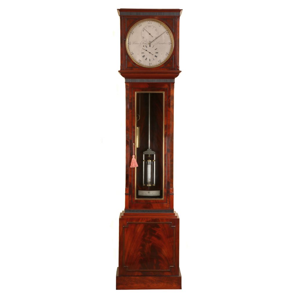 ENGLISH REGULATOR – PEARCE AND SONS – LEICESTER – The Antique Clock Company