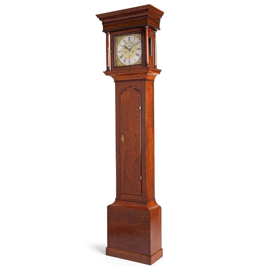 SMALL & RARE 10″ DIAL LONGCASE CLOCK – SMITH – CHESTER – The Antique ...