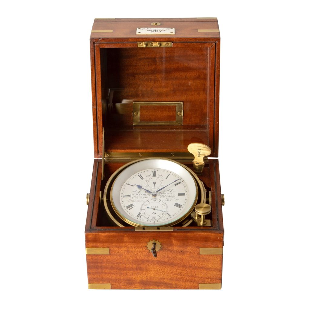 ASMUS JOHANNSEN & CO. LONDON SHIPS CHRONOMETER No. 5044 – The Antique ...
