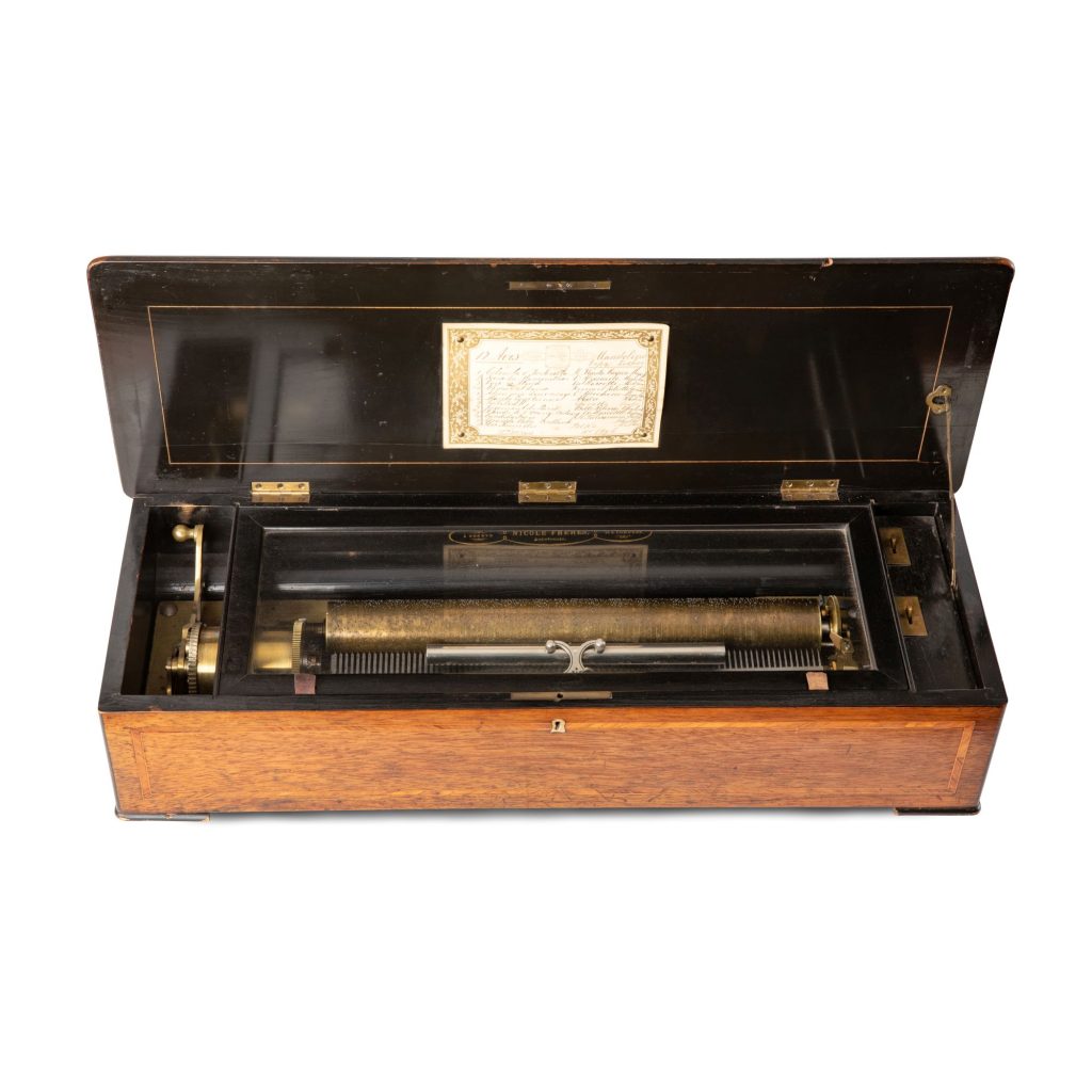 TWELVE AIR MUSICAL BOX BY NICOLE FRERES – The Antique Clock Company