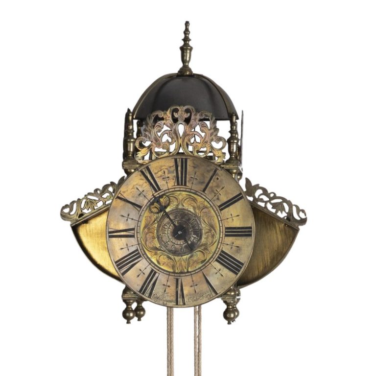 A RARE EARLY LANTERN CLOCK - RICHARD RAYMENT