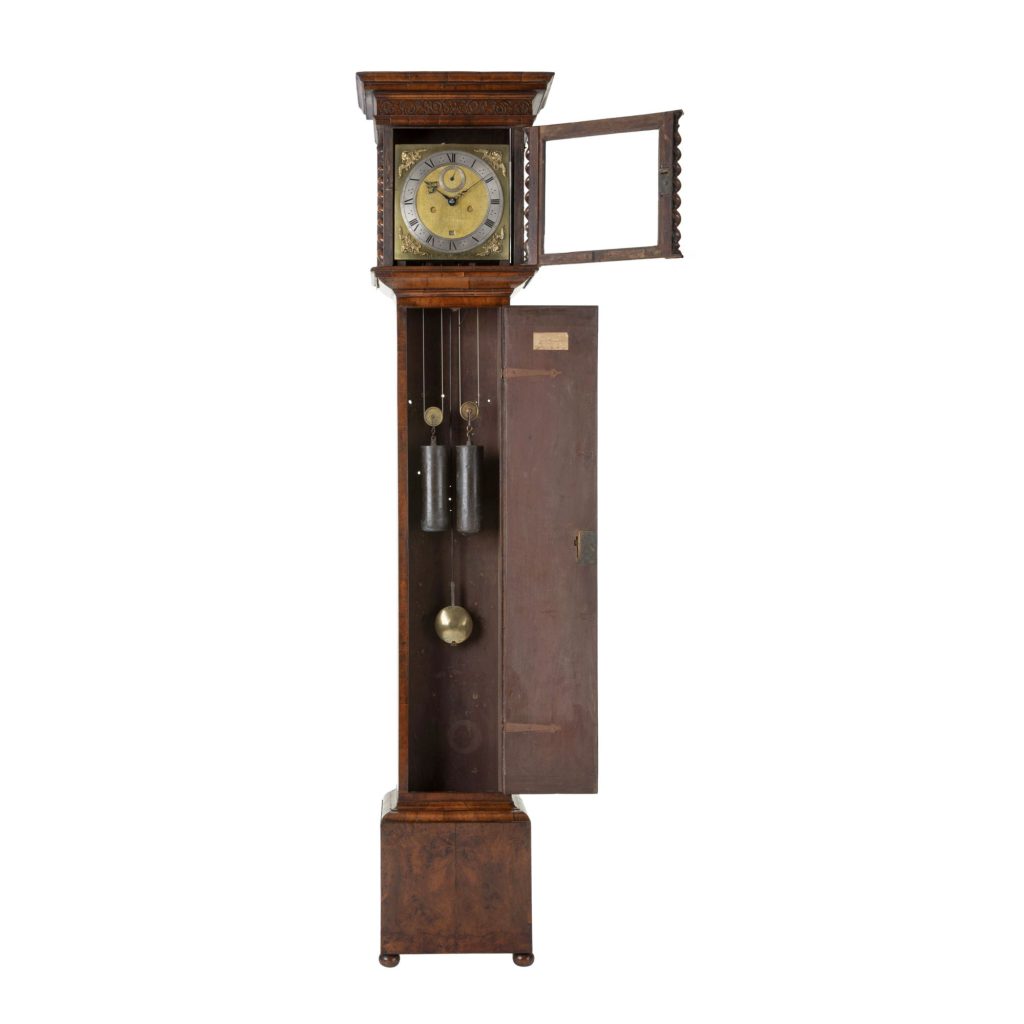 STUNNING WALNUT LONGCASE CLOCK – EDWARD EAST