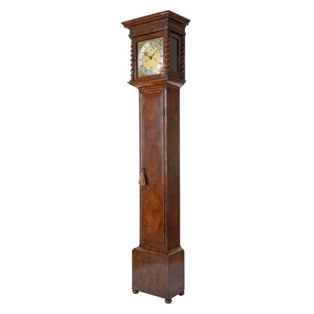 STUNNING WALNUT LONGCASE CLOCK – EDWARD EAST